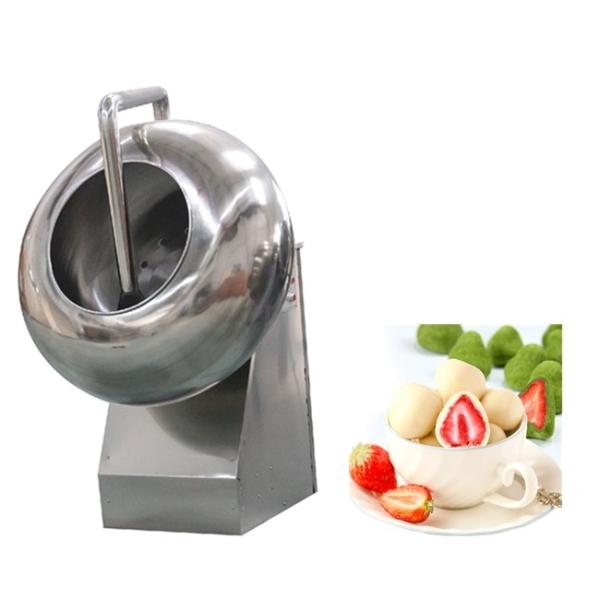 Quality Small Sugar Coated 600mm Chocolate Candy Making Machine for sale