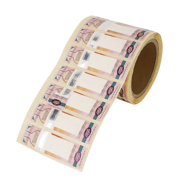 Quality Customized Security Label Stickers Die Cut Sheet/Roll Packing Offset/Silk Screen for sale