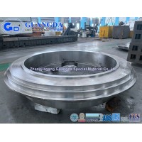 Quality Heavy Steel Forgings Flange Forings 42CrMo4 Large Flanges Wind Turbine for sale