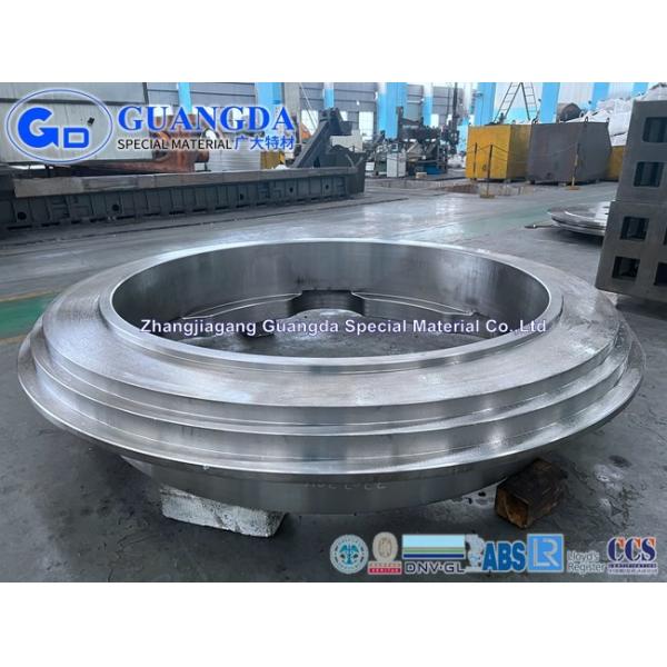 Quality Heavy Steel Forgings Flange Forings  42CrMo4 Large Flanges Wind Turbine for sale