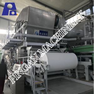 Quality Hydraulic 20T/D Toilet Paper Making Machine Polish Treatment Tissue Making for sale