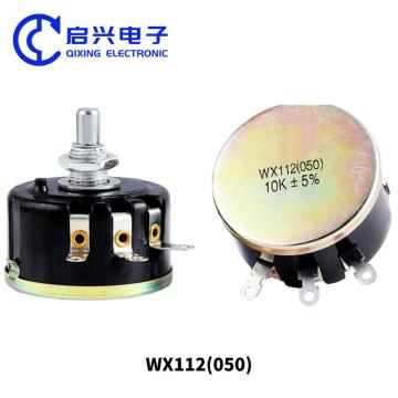 Quality WX112 WX050 5W Single Turn Wire Wound Potentiometer Adjustable Resistance 100R for sale