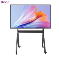 Quality Ikinor 65 Inch Conference Interactive Flat Panel Zero Bonding Dual System Smart for sale