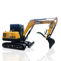Quality SANY SY55 Mini Excavators Used 36kw Rated Power 0.25m3 Bucket Capacity for sale