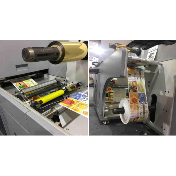 Quality Digital Foil Stamping And Varnishing Label Enhancement Machine for sale