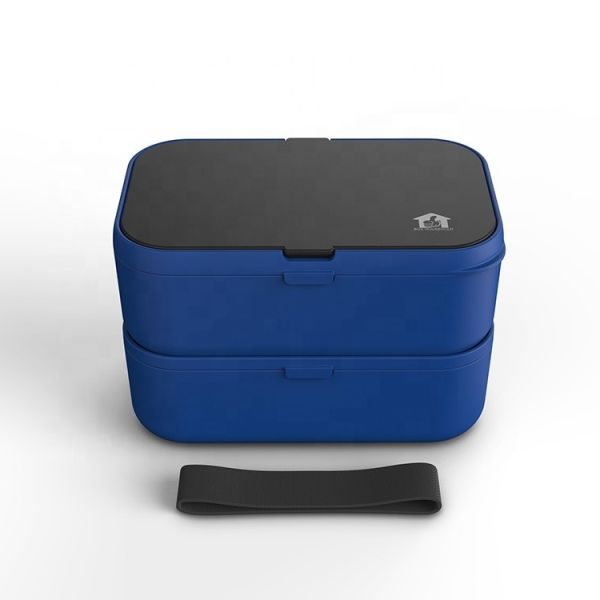 Quality Food Container Feature Microwavable 2-Layer 1000-2000 ml Lunchbox for Adults and for sale