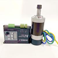 Quality Brushless Dc Motor CNC 48V 400W 12000rpm JSSBY-90-4120-CD15 0.4N high torque for sale