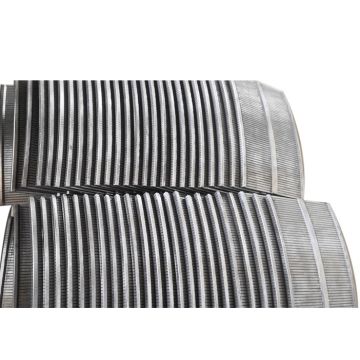 Quality High structural strength Johnson wedge wire screen pipe filtering slot inner for for sale