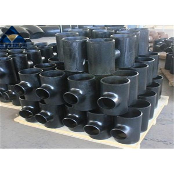 Quality ASTM A234 WPB 4 Inch Steel Pipe Fittings Equal Tee Pipe Fitting for sale