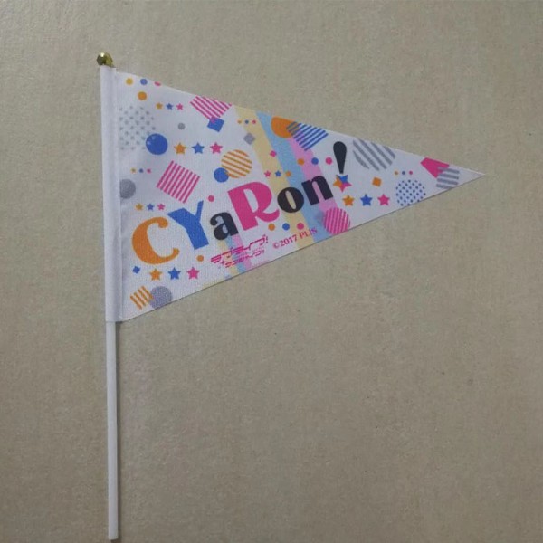 Quality Mini National Hand Held Flags Polyester Custom Hand Waving Flags for sale