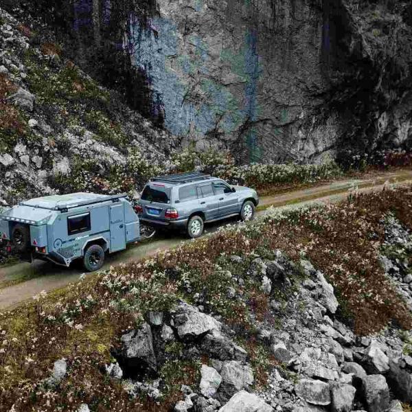 Quality 4x4 Off Road Camper Trailers NJSTAR Explorer Overland Camper Trailer for sale