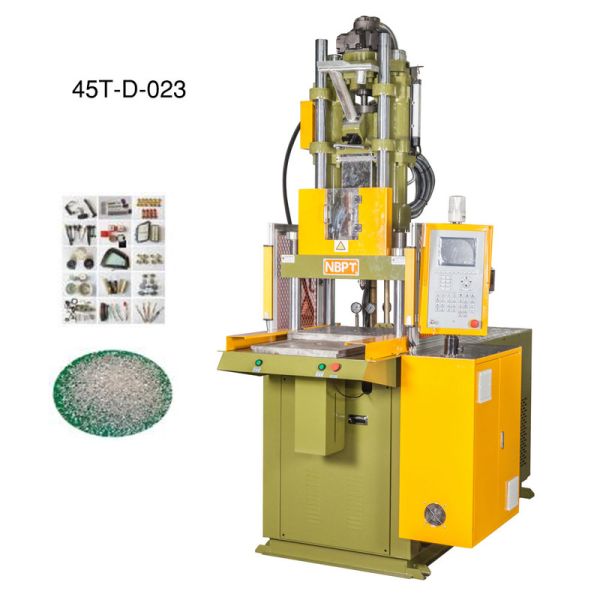 Quality High Efficiency 45 Ton Single Slide Shuttle Table VERTICAL Injection Molding for sale