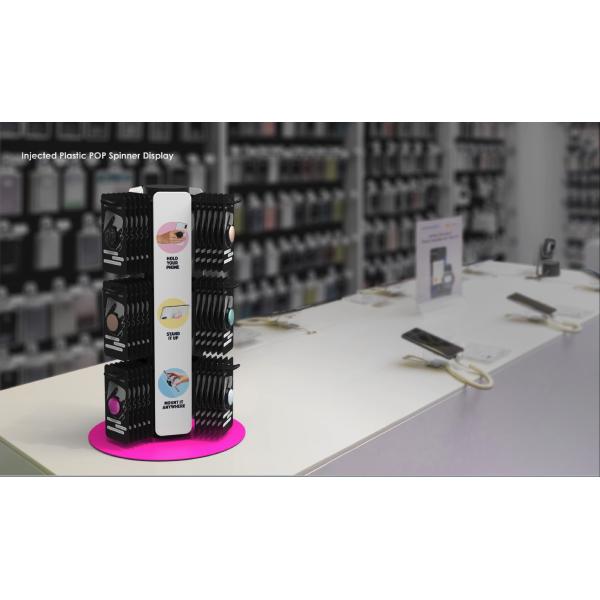 Quality Metal Spinner Retail Store Displays Detachable Multiscene 50x30.5cm for sale