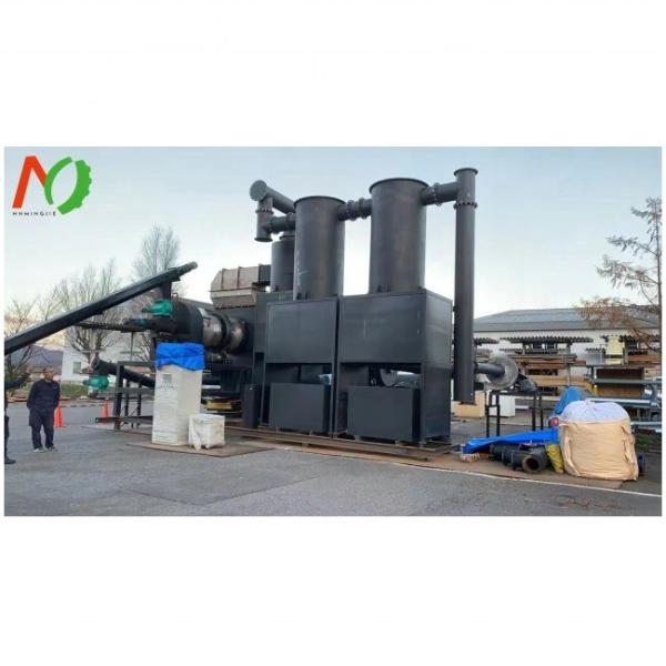 Quality Manufacturing Plant 304 Stainless Steel Automation Wood Biomass Carbonization for sale