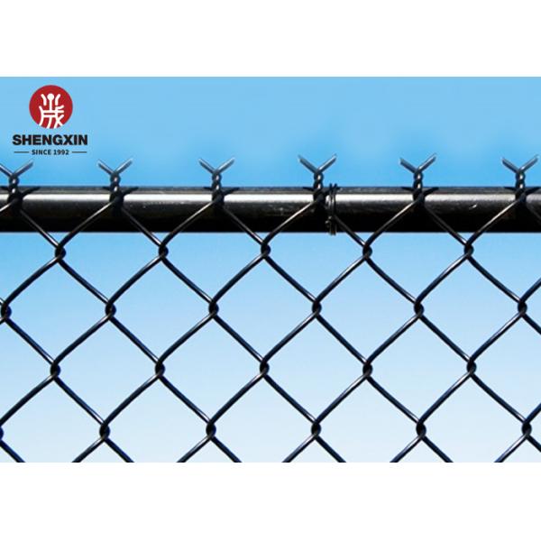 Quality Flexible 4.8mm Temporary Chain Link Fence Panels Hot Dip Galvanized for sale