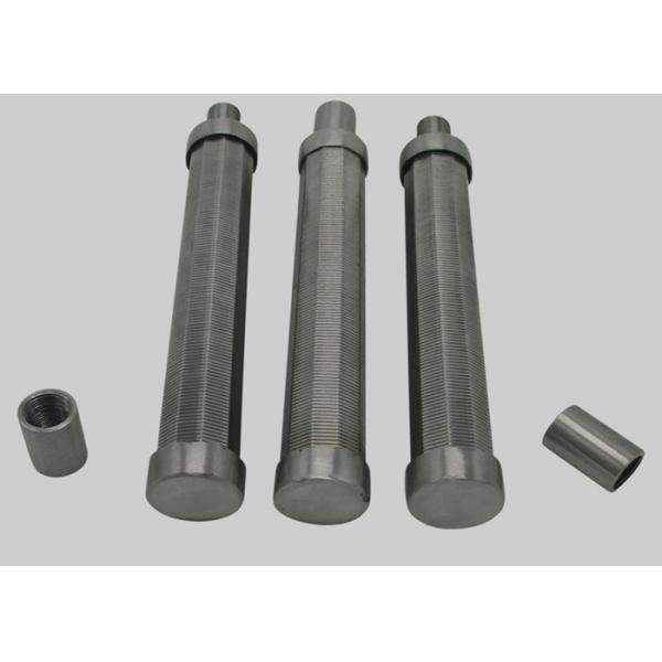 Quality 20-3000 Micron Johnson V Wire Type Tube, SS304 Wedge Wire Screen Pipe Filter for sale