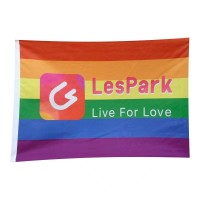 Quality Gay Pride Rainbow LGBT Flag For Festival Party Celebration Decoration for sale