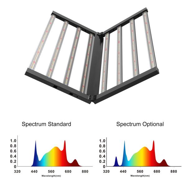 Quality Commercial Indoor Vertical Farm Led Grow Light Bars Foldable Flower Bloom for sale