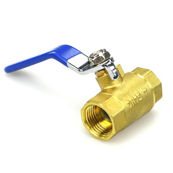 Quality 600Wog PN40 DN15-DN50 NPT Thread Brass Ball Valve for sale