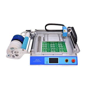 Quality 2 Heads 29 Feeders Desktop 6000cph PCB Pick And Place Machine for sale