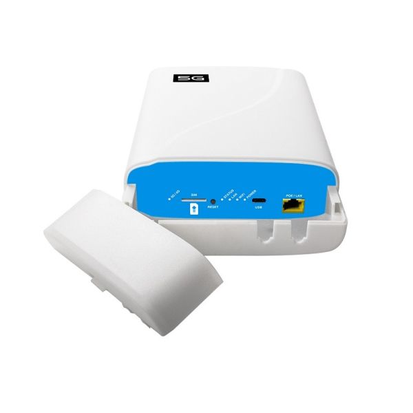 Quality 5G NR 5G Outdoor CPE with 600Mbps 5G CPE Router WiFi6 Wireless Modem 600Mb/S 5G POE LTE Wifi Roteador for sale