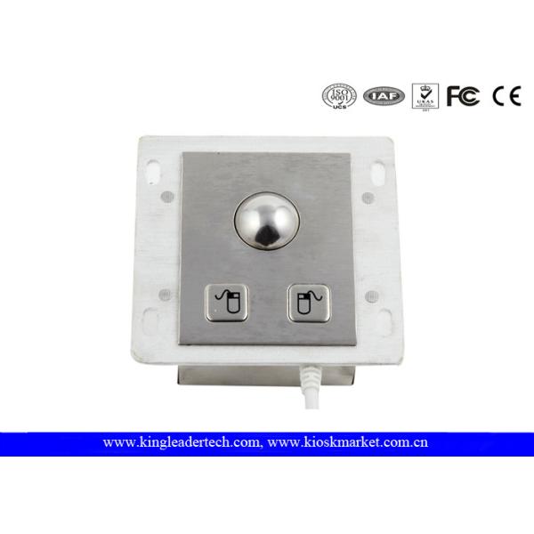 Quality Abrasion Resistant Industrial Trackball Mouse 304 Stainless EMC for sale