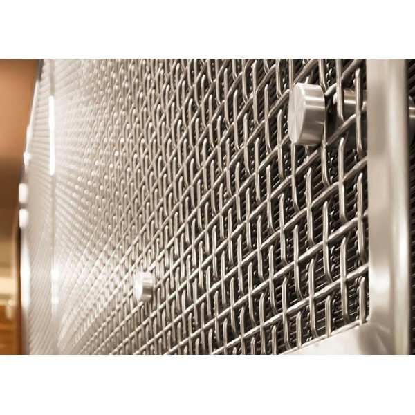 Quality Decorative Balustrade Crimped Wire Mesh Railing Infill Panels for sale