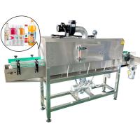 Quality Plastic Wrap Steam Shrink Tunnel Machine 120BPM 304 stainless steel housing for sale