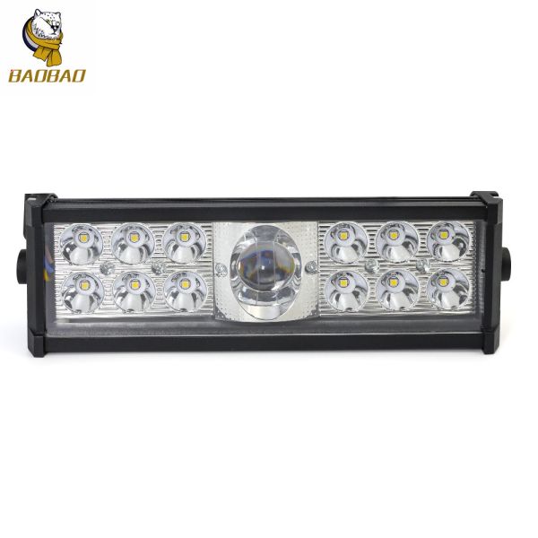 Quality 80V Offroad Auto Work Light 40W Rectangle White Yellow Flash for sale