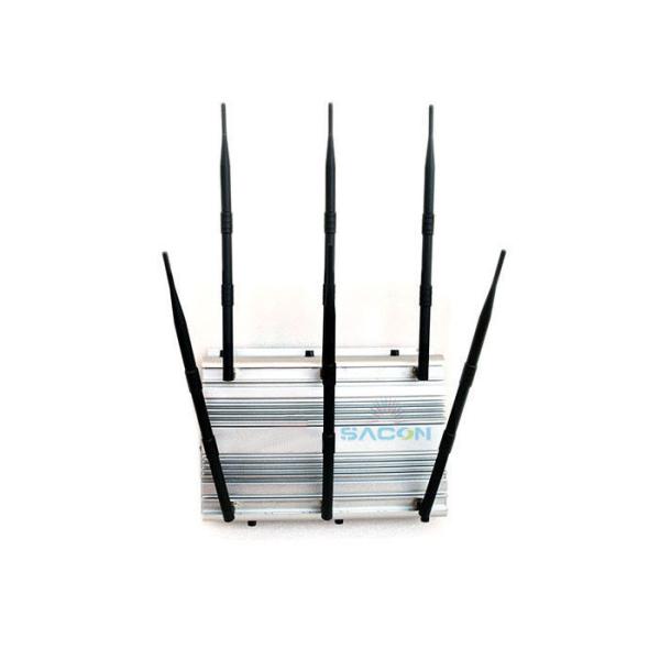 Quality 70W High Power 6 Bands Signal Jammer Cell Phone Blocker With Up To 80 Meters Range for sale