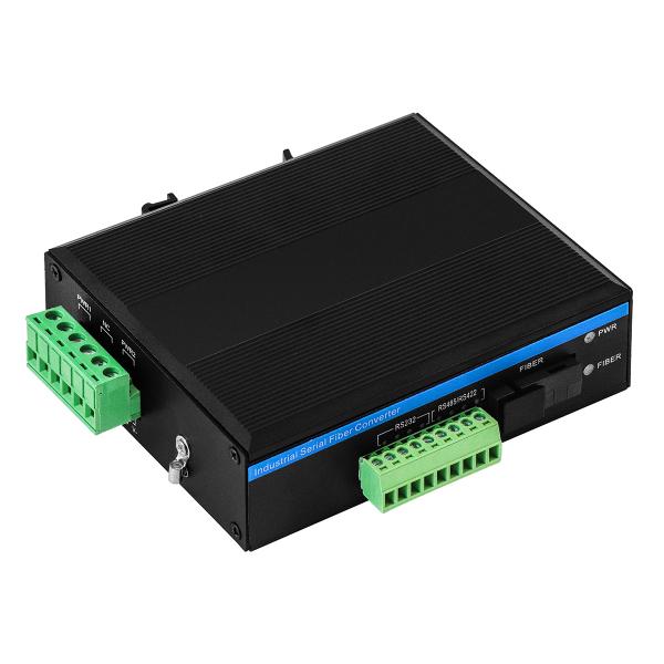 Quality Industrial Optcial Converter RS485 RS422 RS485 Serial Data to Fiber Converter for sale