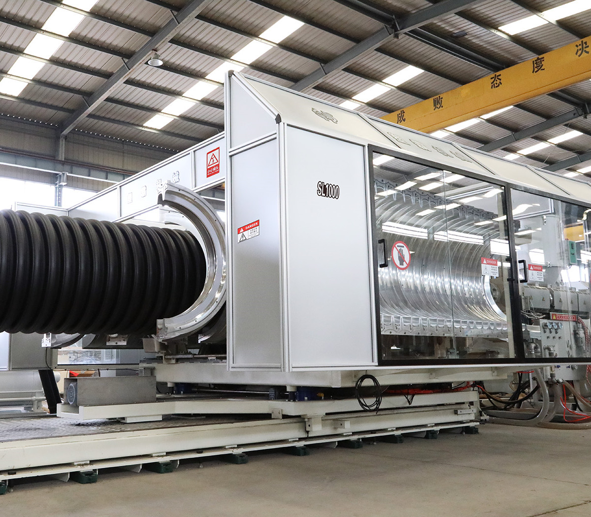 Quality 400-1200 mm Single Screw DWC Pipe Manufacturing Line for sale