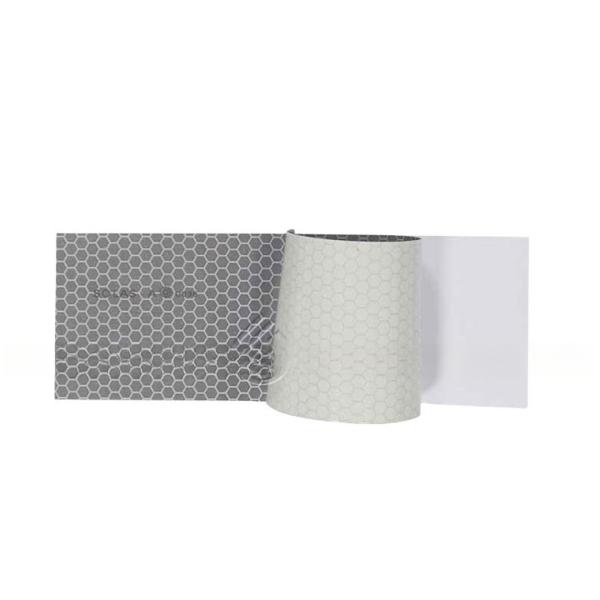 Quality Tearable Honeycomb Silver Adhesive Solas Approval Reflective Sticker For for sale