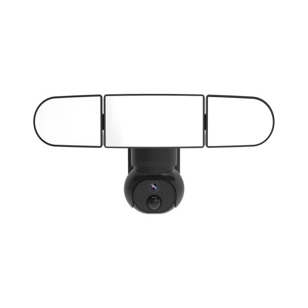 Quality Wireless Solar Floodlight Camera 1500 Lumens 4MP for sale