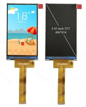 Quality 4.45 Inch LCD TFT Screen 480x800 Dots GC9503 24PIN MIPI Interface for sale