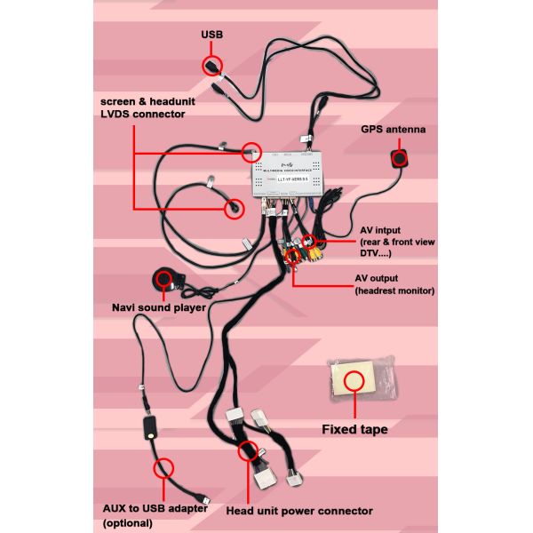 Quality Android 13 Navigation Car Video Interface Support Waze / Youtube For Infiniti for sale