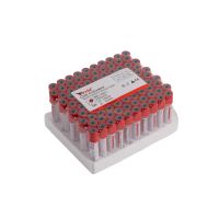 Quality PET Red Top Clot Activator Vacutainer 1ml - 10ml Plain Tube Clot Activator for sale
