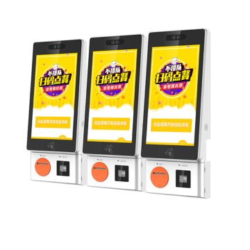 Quality Self Ordering Kiosk With POS Terminal For Restaurant And Store, Fast Food Order for sale