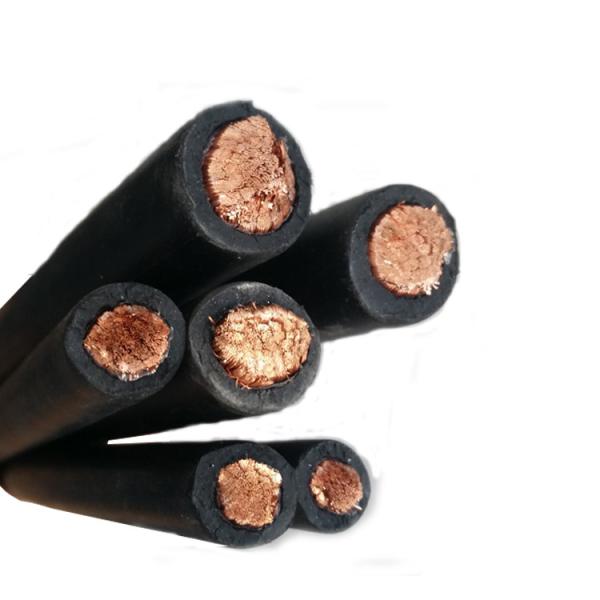 Quality Black EPR Insulation 120mm2 Electric Welding Cable for sale