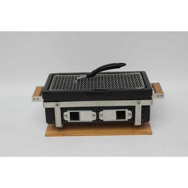 Quality Ceramic Charcoal BBQ Grill Hibachi Grill Rectangle in  Color for sale
