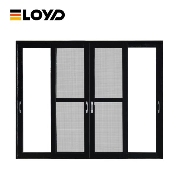 Quality Exterior Patio Telescopic Glass Sliding Doors 8 Foot For Residential Custom for sale