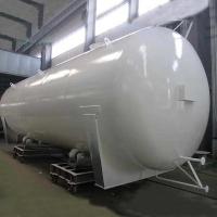 China 100m3 198 Degree LPG Gas Storage Tank Bullet 14bar factory