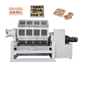 Quality 70-150KW 2000-3000 Pcs/H Full Automatic Rotary Egg Tray Making Machine Price Egg for sale