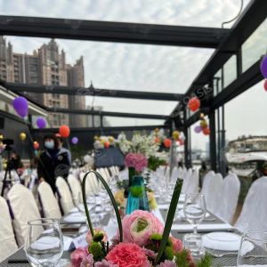 Quality Waterproof Pergola With Electric Retractable Roof , Automatic Canopy Pergola for sale