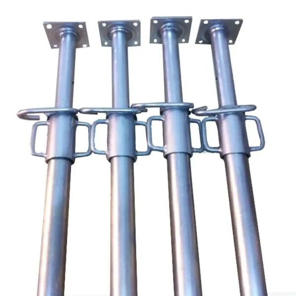 Quality Scaffolding Silver Adjustable Steel Prop with Simple Design Support Function for sale