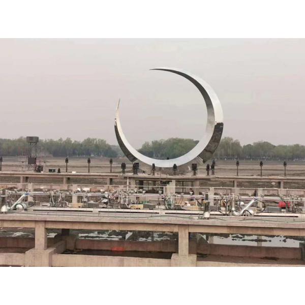 Quality Outdoor Abstract 316L Stainless Steel Art Sculptures for sale