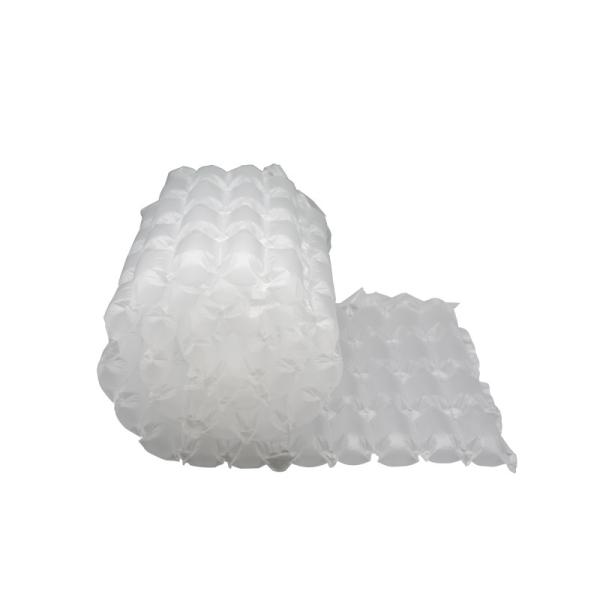 Quality Transparent PE Air Cushion Film Roll , 40cmx32cmx300m Bubble Pillow Packaging for sale
