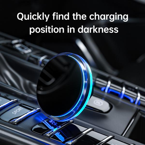 Quality Horizontal And Vertical Magnetic Wireless Phone Charger Customizable For Car for sale