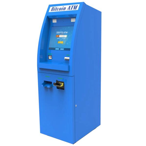 Quality Cash In And Cash Out Self Service Bank ATM Kiosk Bill Payment Kiosk Machine 19inch for sale