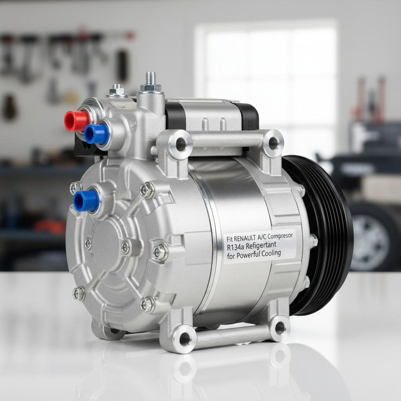 Quality Fit RENAULT A/C Compressor with R134a Refrigerant for Powerful Cooling for sale